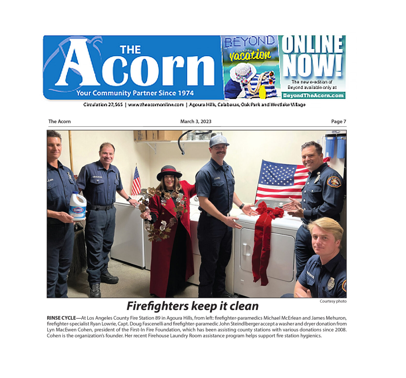 The First-In Fire Foundation's News | Los Angeles County